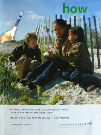 Lockheed Martin’s green advertising – a sibilant intake of breath