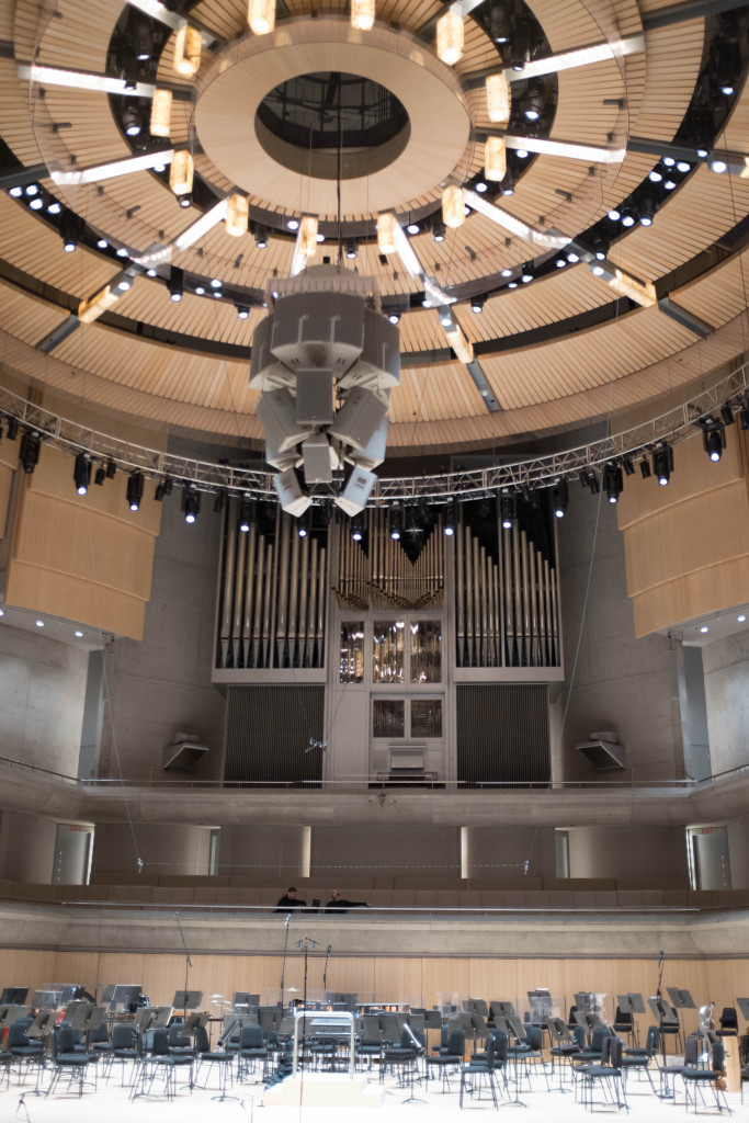 Roy Thomson Hall 1/2 – a sibilant intake of breath