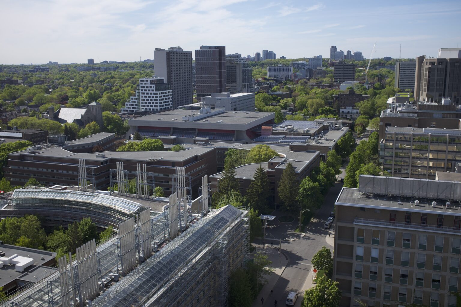 University of Toronto Athletic Centre – a sibilant intake of breath